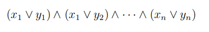 Solved 1. Convert the following expressions to DNF form. 2. | Chegg.com