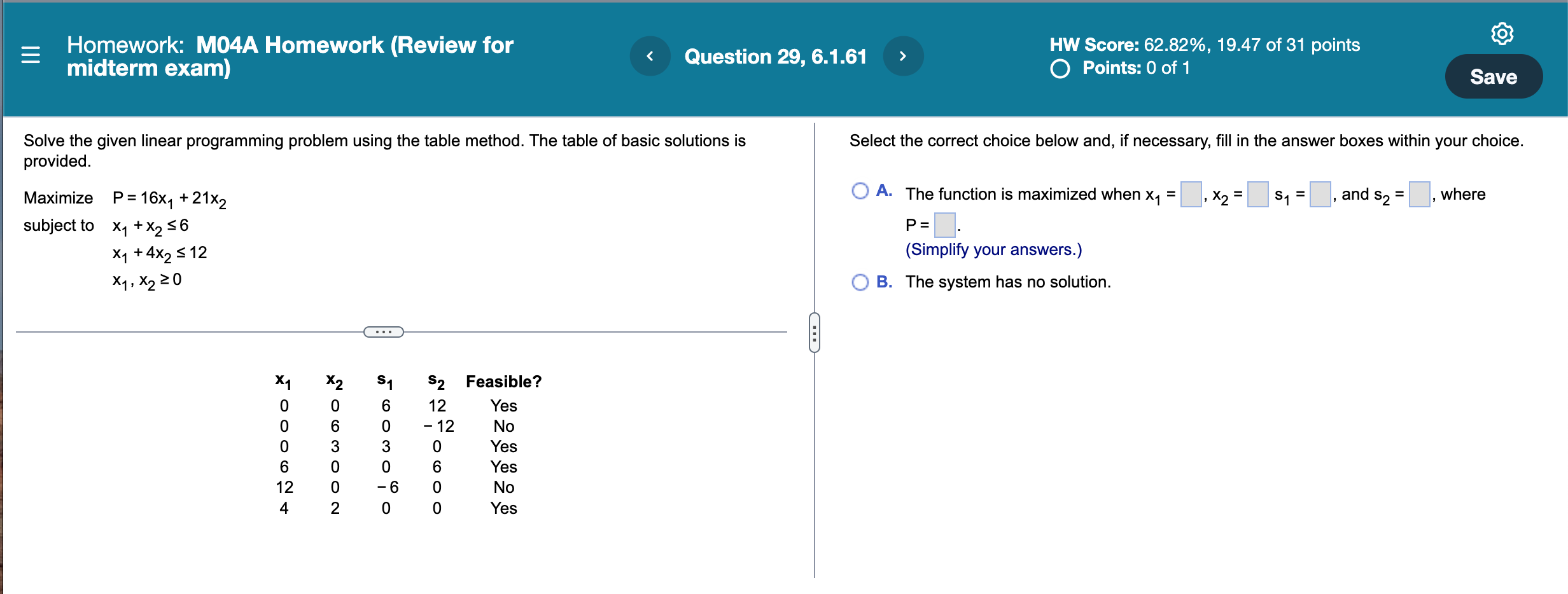 Solved Homework: M04A Homework (Review for midterm exam) | Chegg.com