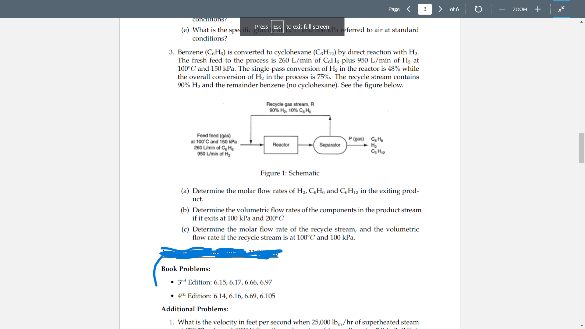 [Solved]: Elementary Principles of Chemical Processes. Focu