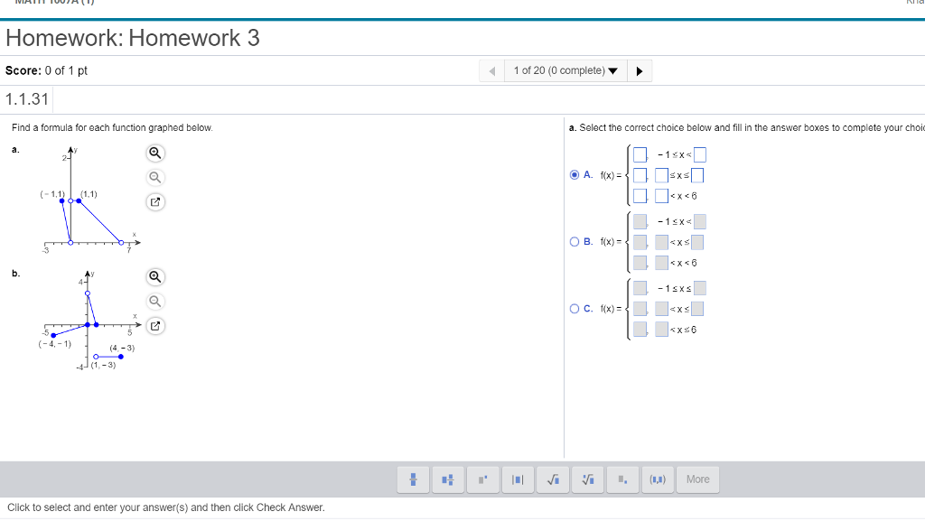 Solved Homework Homework 3 Score 0 Of 1 Pt 1 1 31 1 Of 20