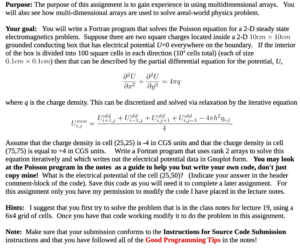 Solved Purpose: The purpose of this assignment is to gain | Chegg.com