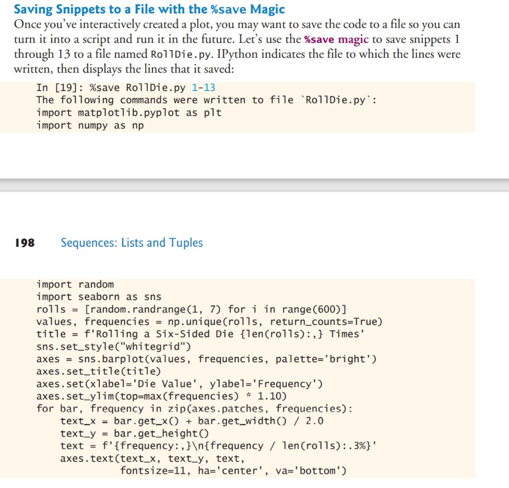 Solved 5.32 (Intro to Data Science: Rolling Two Dice) Modify | Chegg.com