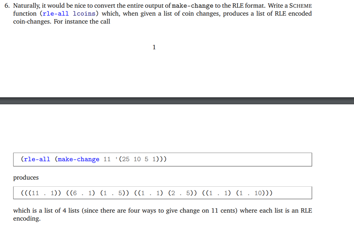 6. Naturally, it would be nice to convert the entire | Chegg.com