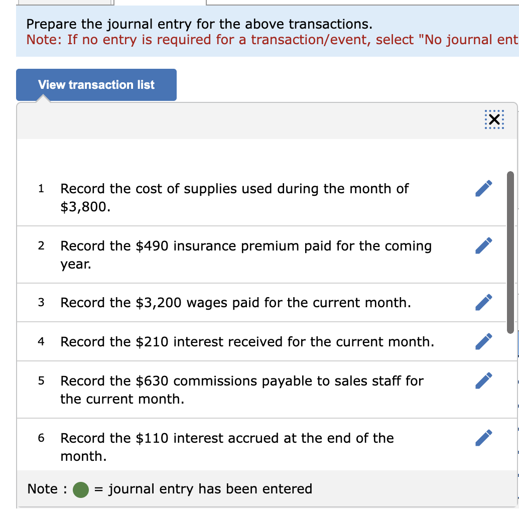 Solved Exercise 4-11 (Algo) Record transactions and | Chegg.com