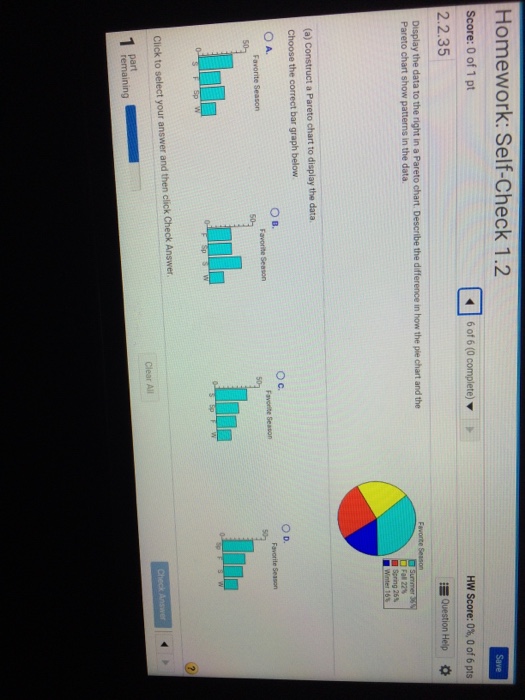 Solved Display the data to the right in a Pareto chart. | Chegg.com