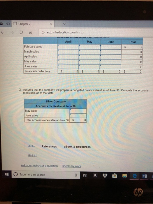 Solved Chapter 7 10.00 points Exercise 7-1 Schedule of | Chegg.com