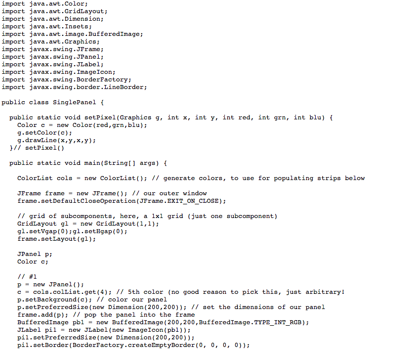 The task is to create a fractal program that: * | Chegg.com