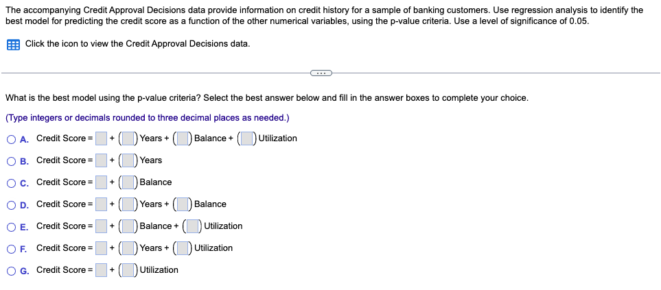 Solved ONLY CHOOSING THE BEST OPTION!! I posted this once | Chegg.com
