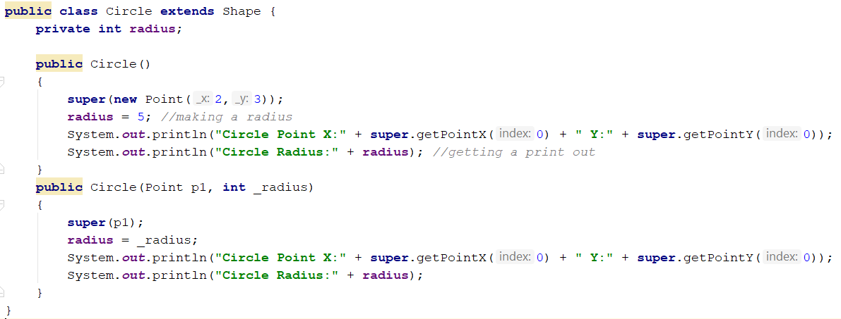 Solved Create the following Java command line inheritance | Chegg.com