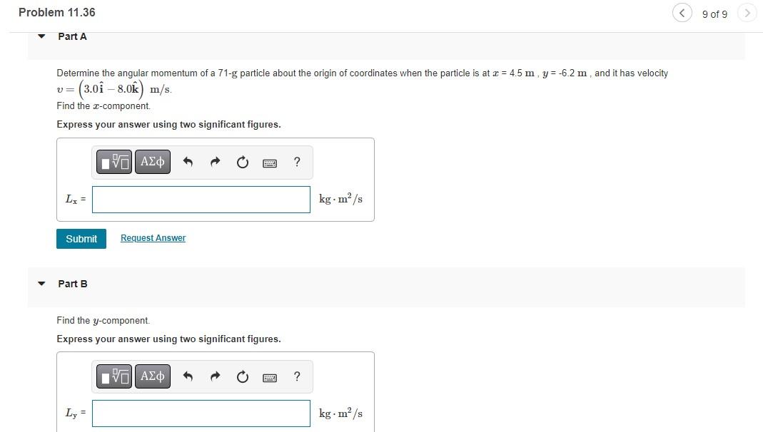 Solved Hello, please show work for parts A-C since I need to | Chegg.com
