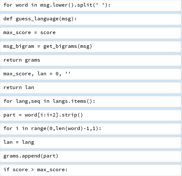 Solved langs ={ 'it': "Dopo questa vita che si dimentica di | Chegg.com