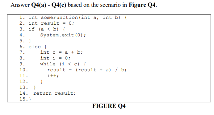 Solved Answer Q4(a) - Q4(e) based on the scenario in Figure | Chegg.com