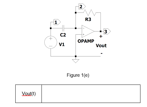 Solved Calculate the steady-state output voltage Vout(t) of | Chegg.com