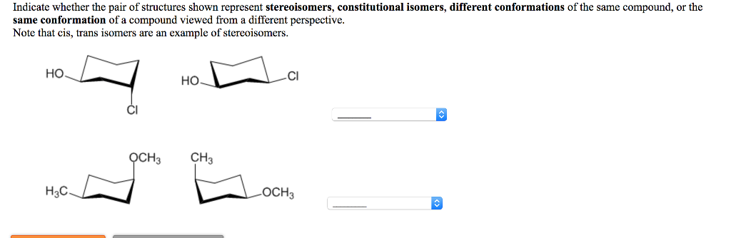 Solved Indicate whether the pair of structures shown | Chegg.com
