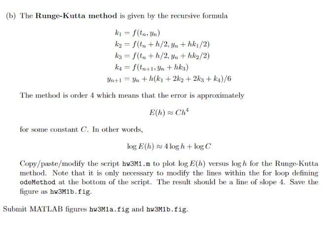 Solved M1. Consider the simple first order initial value | Chegg.com