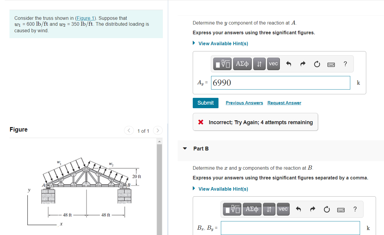 Solved Consider the truss shown in (Figure 1). Suppose that | Chegg.com