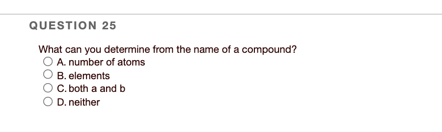 Solved QUESTION 27 The compound H 20 2 is known as O A. | Chegg.com