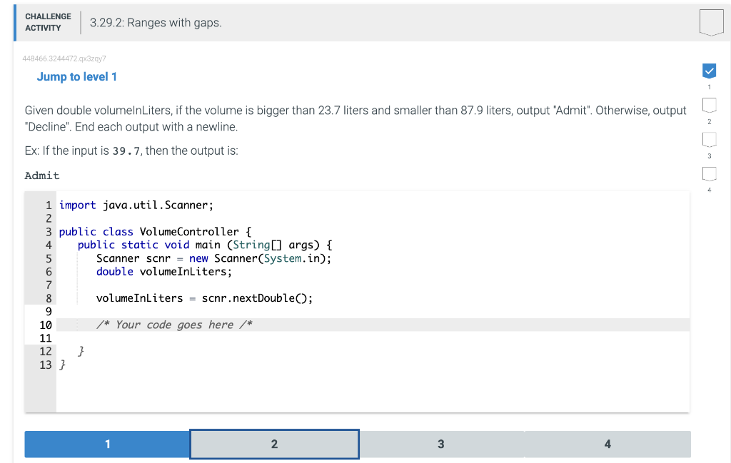 Solved \begin{tabular}{l|l} ACTIVITY & 3.29.2: Ranges with | Chegg.com