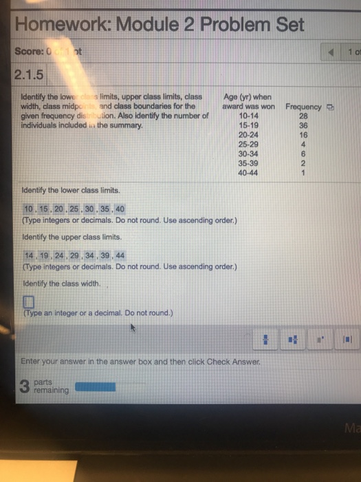 Solved Homework Module 2 Problem Set Score 0t Identify The