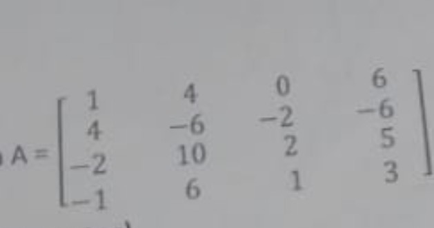 Solved Let A = a the matrix equation. Find the cofactors A13 | Chegg.com