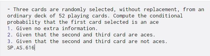 Solved - Three cards are randomly selected, without | Chegg.com