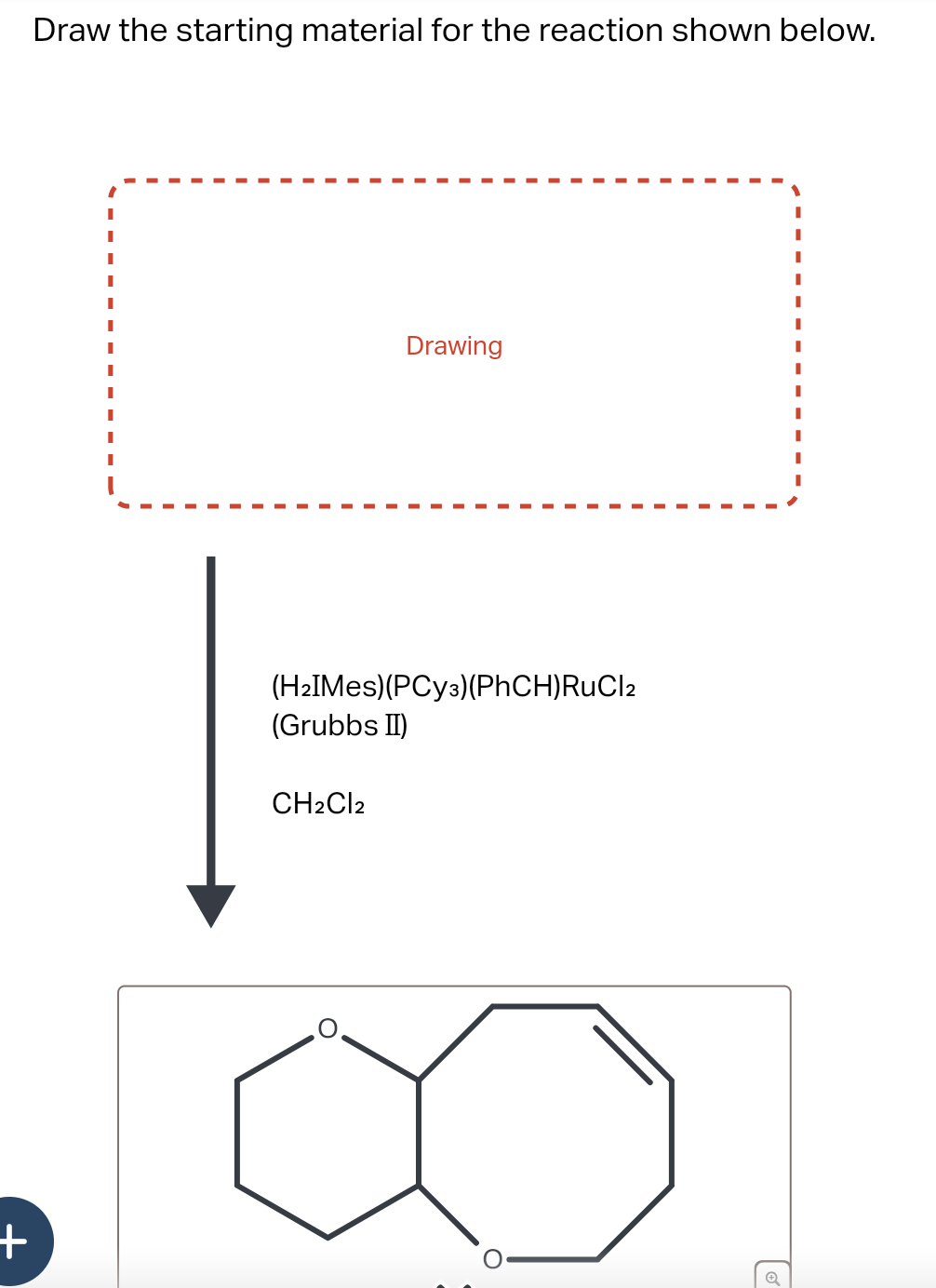 Solved Draw the starting material for the reaction shown | Chegg.com