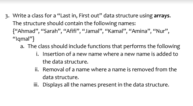 Solved 1. Write a BST class that implements a binary search | Chegg.com