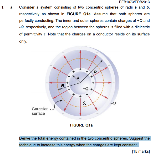 Solved Derive the total energy contained in the two | Chegg.com