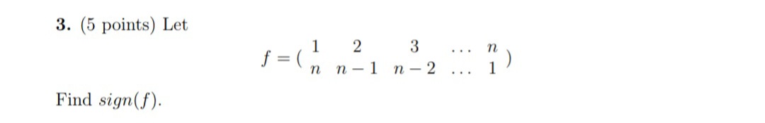 Solved (5 ﻿points) | Chegg.com