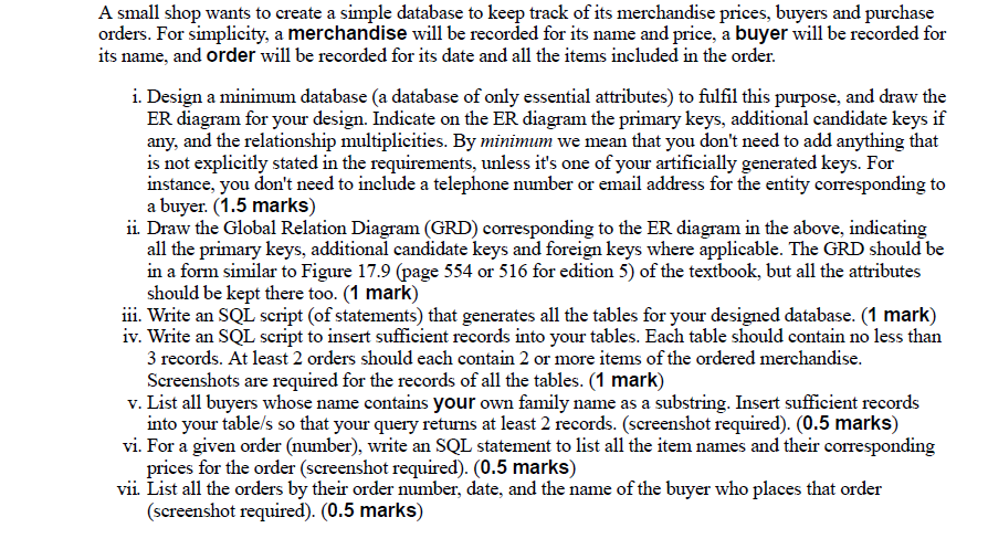 Solved Please answer SQL SQRIPT questions! Thank you! | Chegg.com