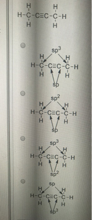 Solved Determine The Hybridization State Of Each Carbon Atom