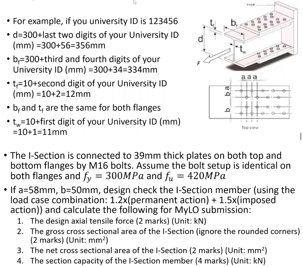 Solved - For example, if you university ID is 123456 - | Chegg.com