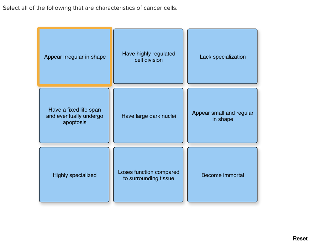 Solved Select all of the following that are characteristics | Chegg.com