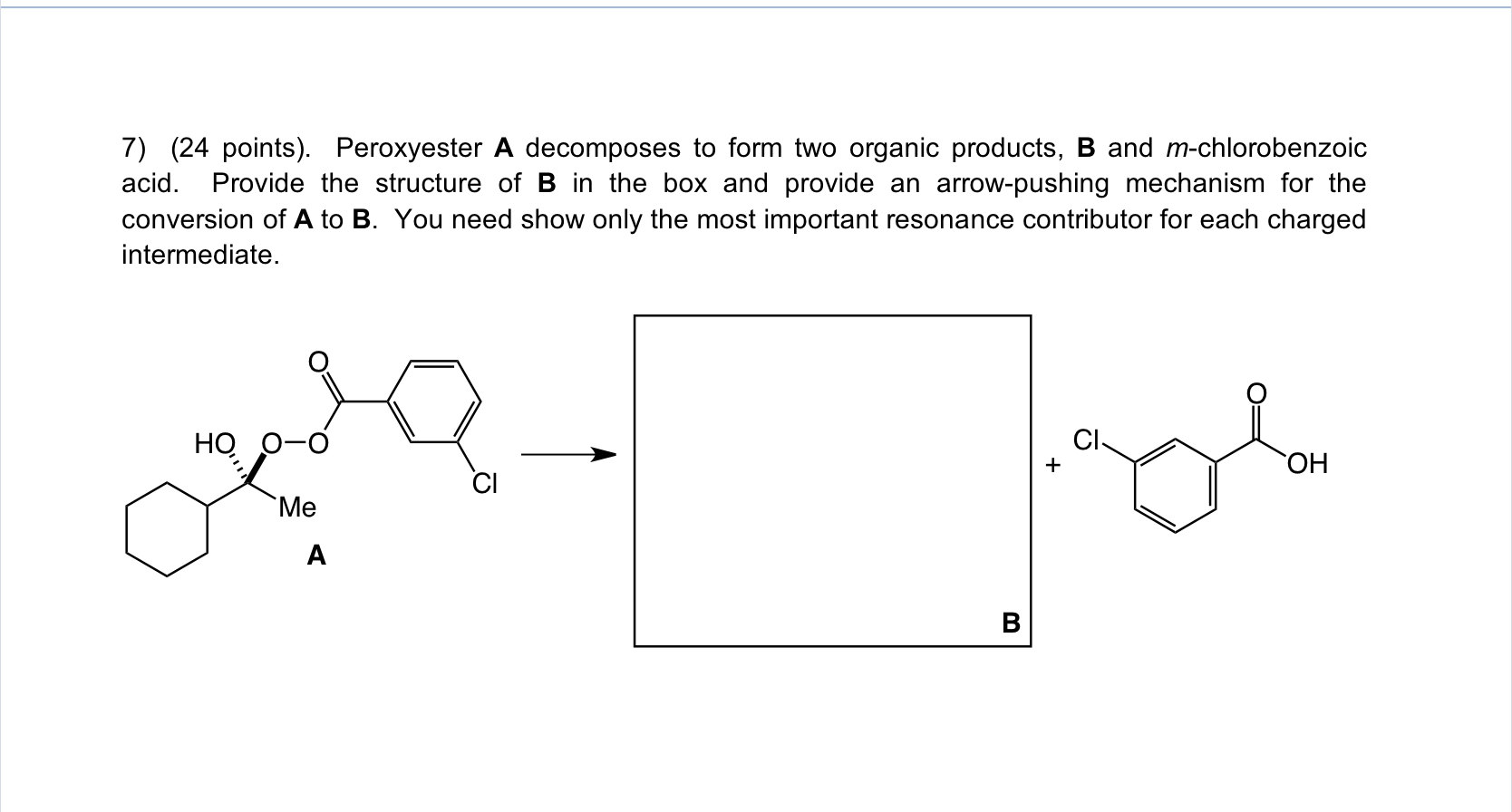 Solved Can someone give the arrow pushing mechanism with all | Chegg.com