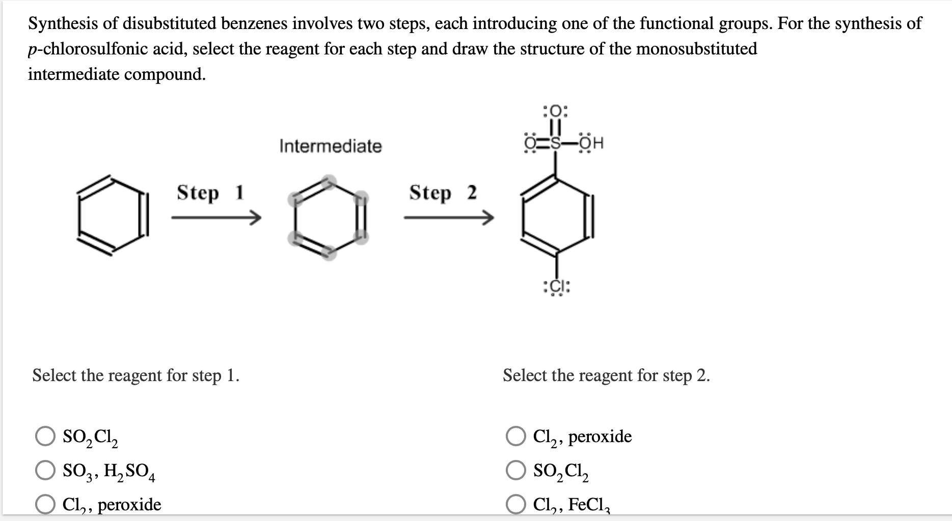 Solved Synthesis of disubstituted benzenes involves two | Chegg.com