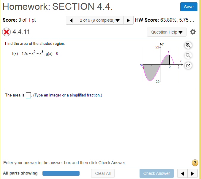 Solved Homework Section 4 4 Save Score 0 Of 1 Pt 2 Of 9