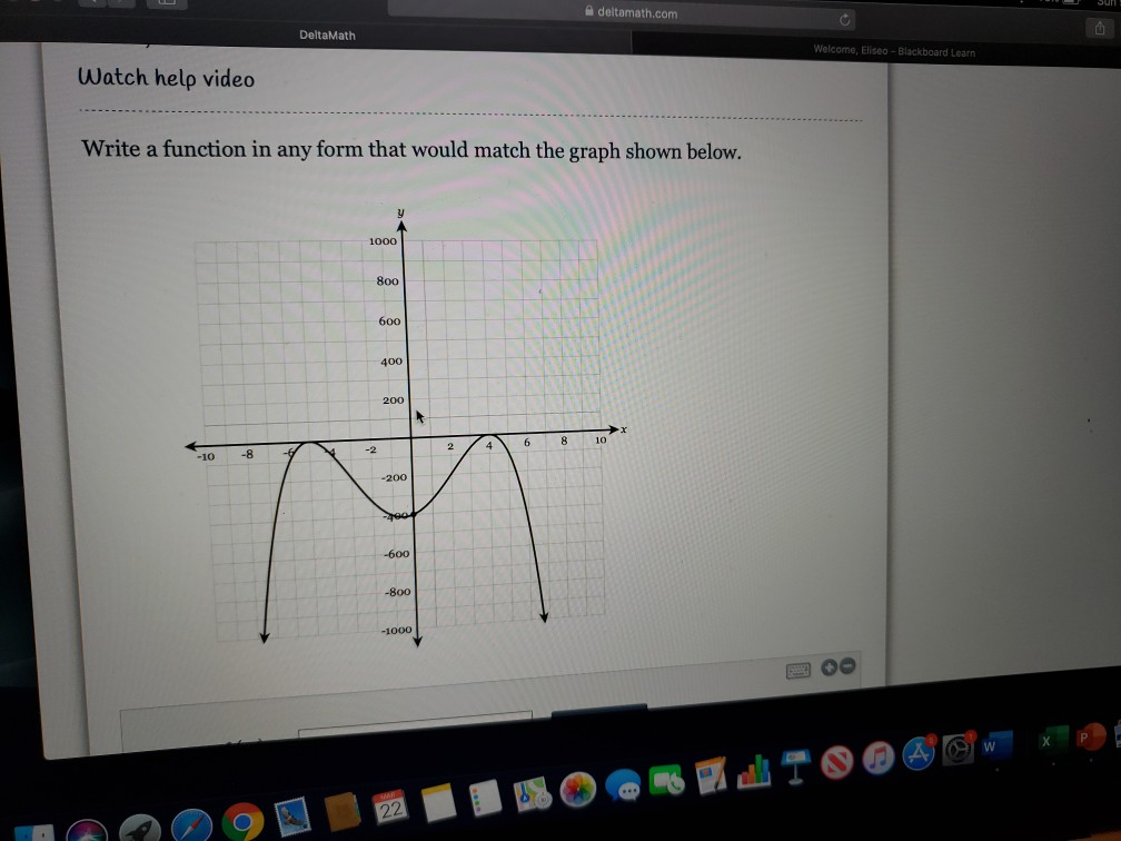 Solved deltamath.com DeltaMath Welcome, Eliseo - Blackboard | Chegg.com