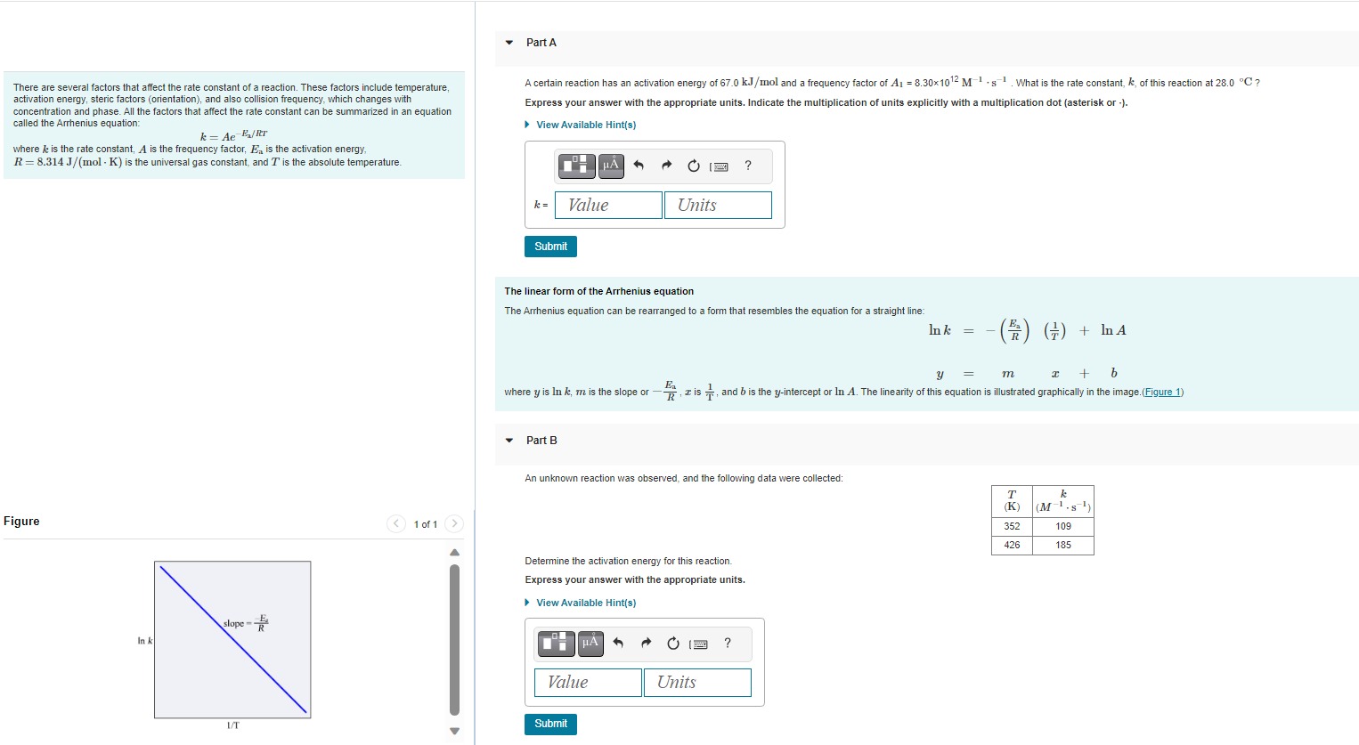 Solved There are several factors that affect the rate | Chegg.com