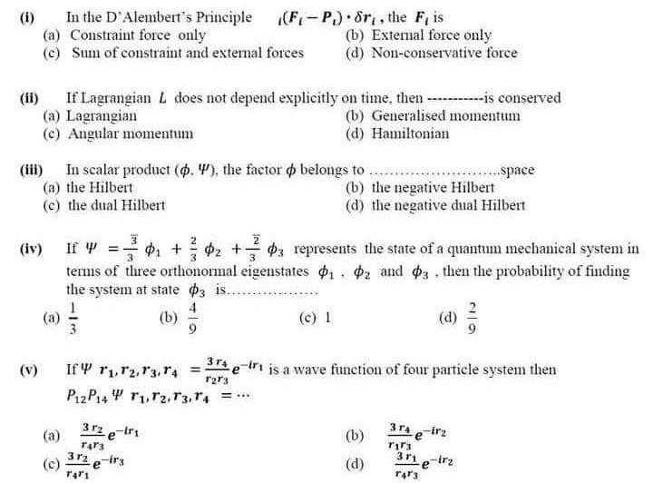 Solved In the D'Alembert's Principle (F-P).8r, the Fiis (a) | Chegg.com