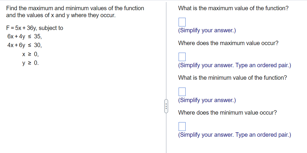 Solved Find The Maximum And Minimum Values Of The Function Chegg