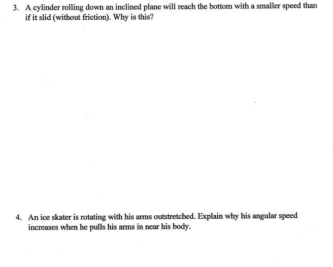 Solved The following questions require a short response (one | Chegg.com