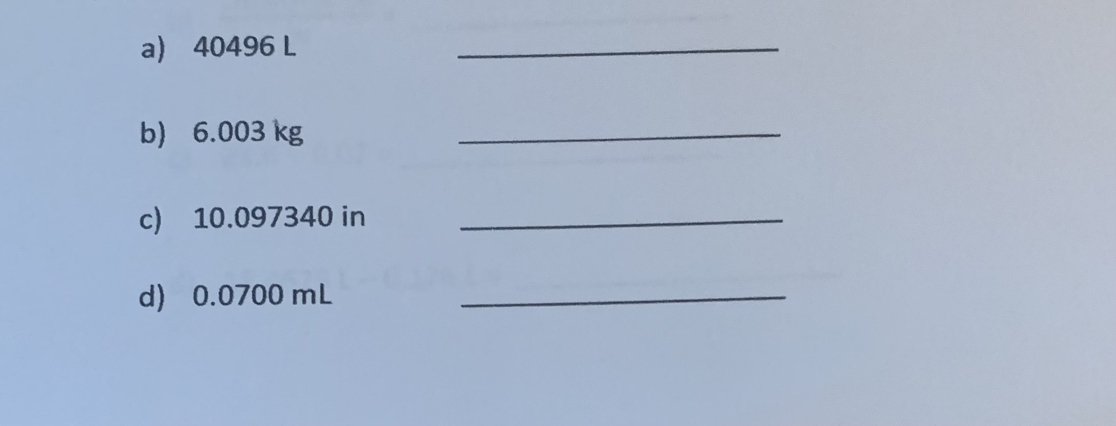 Solved Rewrite each of the following so that they contain | Chegg.com