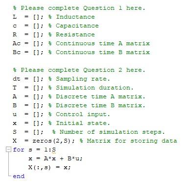 Solved 1(1) + VO W elle L R Figure 1: The schematic diagram | Chegg.com