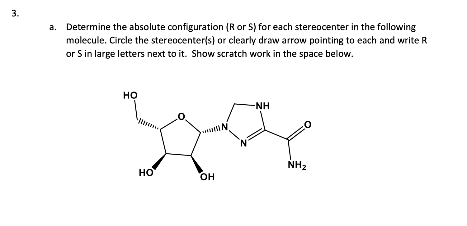 Solved Determine the absolute configuration (R or S) for | Chegg.com