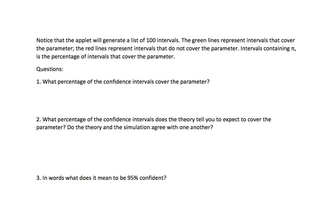 Solved www.rossmanchance.com/applets/ConfSim.html | Chegg.com