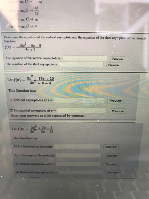 Solved ( 63 Describe the local behavior of the function | Chegg.com