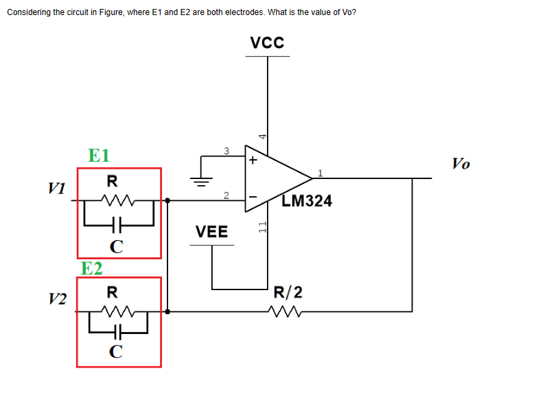 Solved Considering the circuit in Figure, where E1 and E2 | Chegg.com