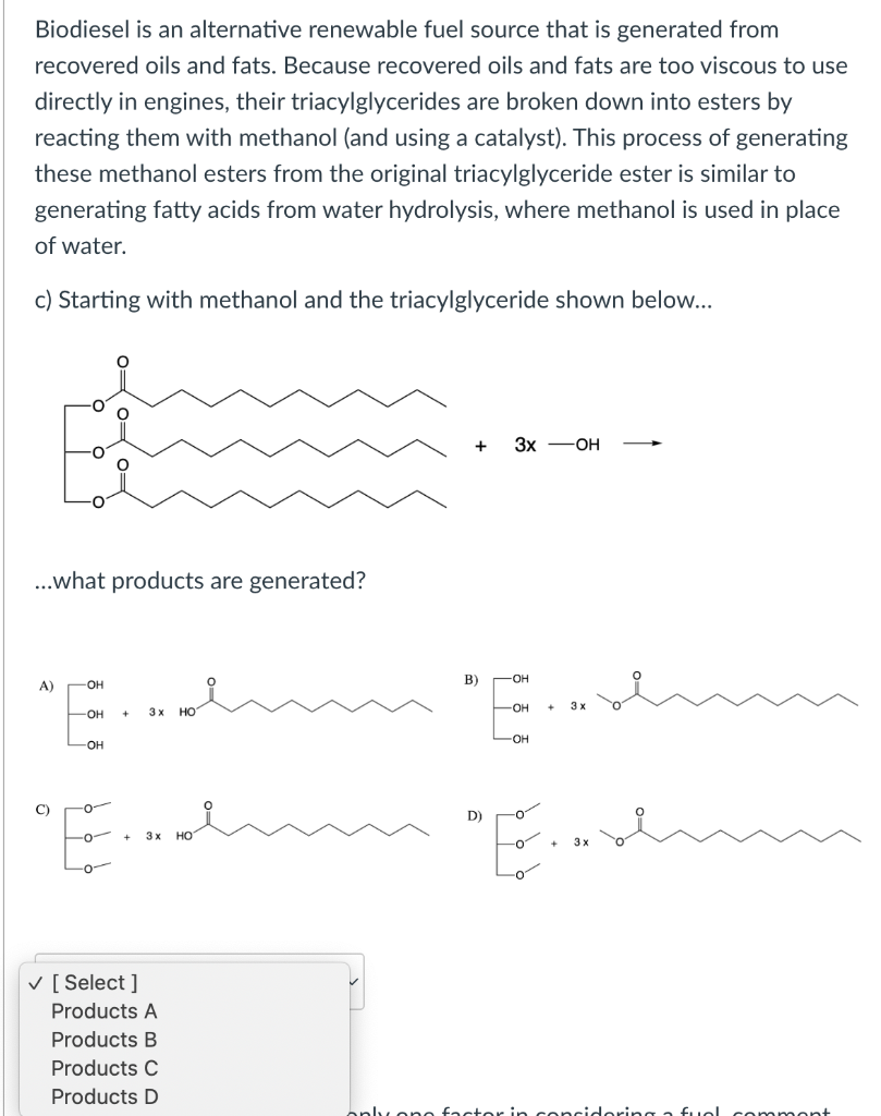 Solved Ethanol can be used as an engine fuel and is a common | Chegg.com