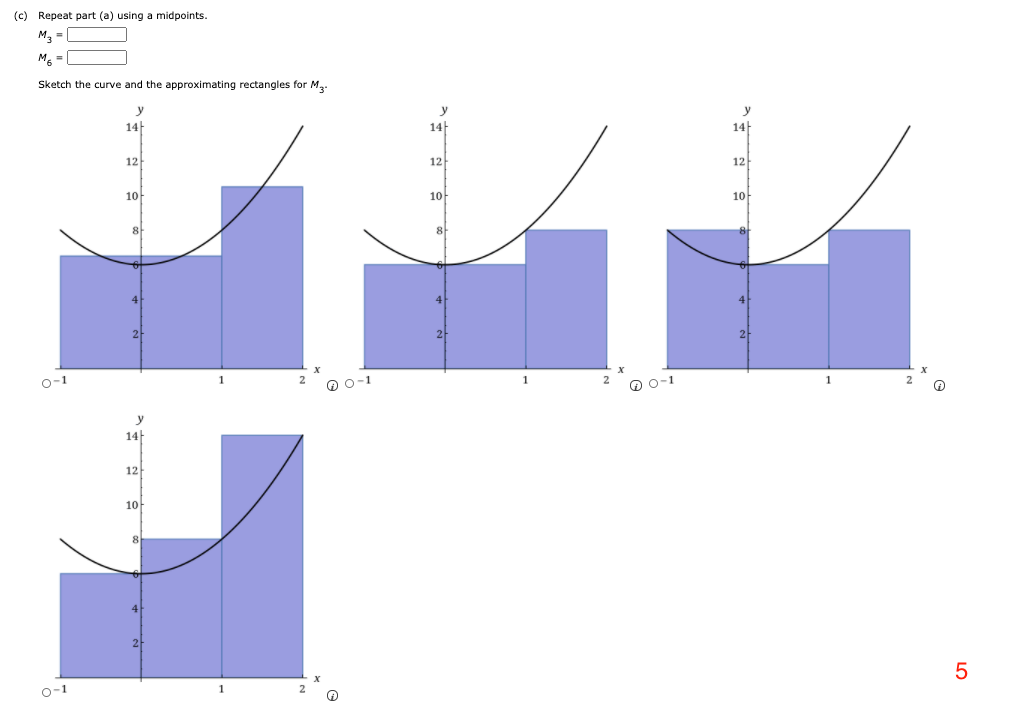 Solved Let f(x) = 6 + 2x2 (a) Estimate the area under the | Chegg.com