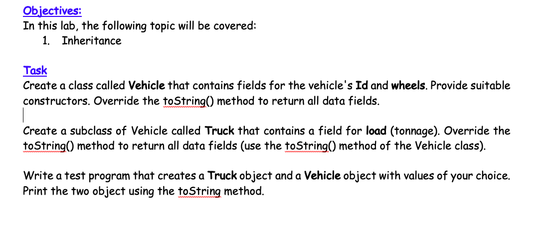 Solved Objectives: In this lab, the following topic will be | Chegg.com